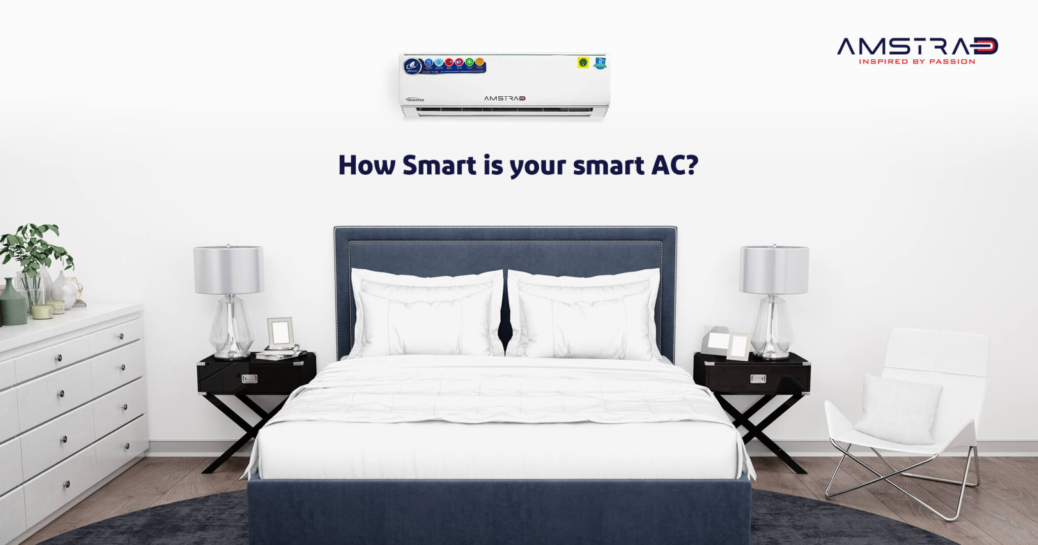 AMSTRAD SMART AC | Best Smart AC in India to cool your home - Amstrad India