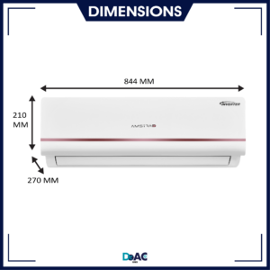 Amstrad Doctor AC 1 Ton 3 Star Inverter Split Air Conditioner ...