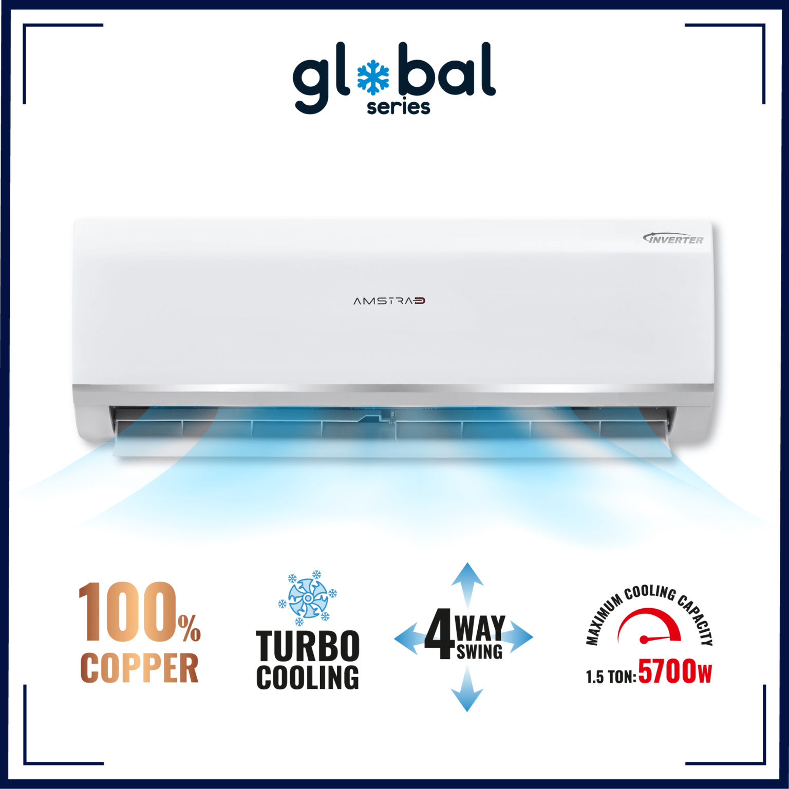 Amstrad Energy Efficient Split AC