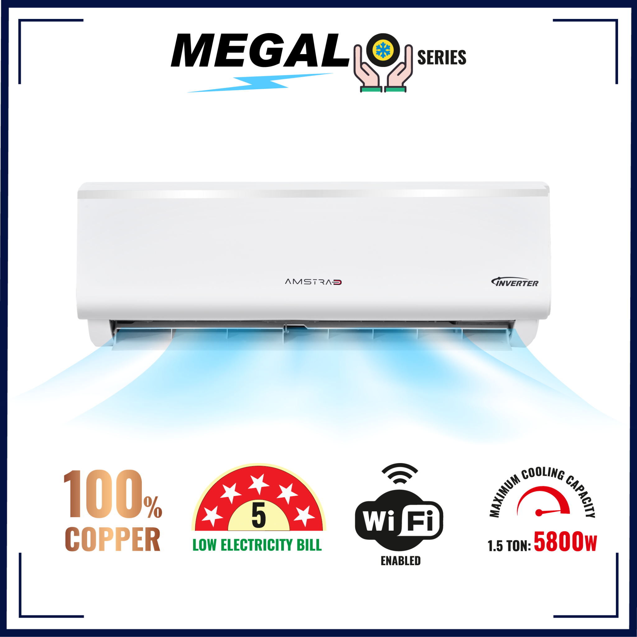 Amstrad Energy Efficient Split AC