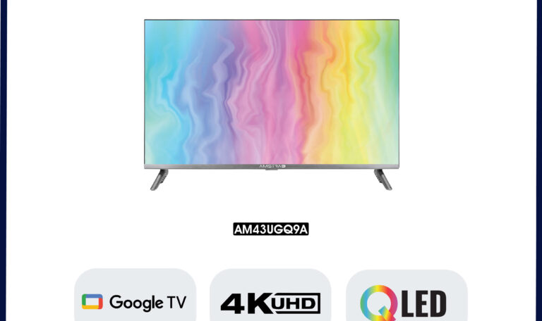 Amstrad 43 Inch 4K UHD QLED Google TV - AM43UGQ9A - Amstrad India