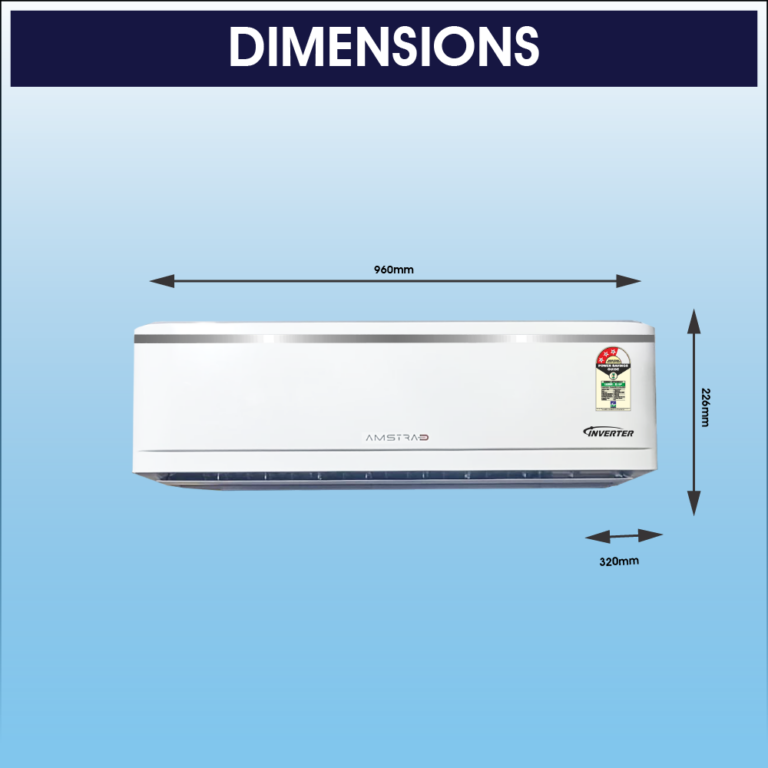 Amstrad Perfecto Series AC 2.0 Ton 3 Star Inverter Split Air ...